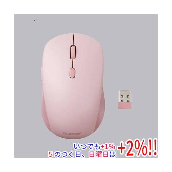 【商品名：】ELECOM製 OSMOD Six USB無線/Bluetooth 静音マウス 6ボタン Mサイズ M-MY30MBSXPN ピンク　／　【商品状態：】新品　／　【検索用キーワード：】≪エレコム ワイヤレスマウス 即納≫ OSM...