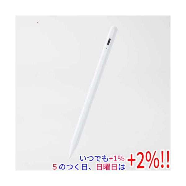 【商品名：】ELECOM 汎用アクティブタッチペン P-TPACST05WH ホワイト　／　【商品状態：】新品です。　／　【検索用キーワード：】≪デジタルペン≫ P-TPACST05WH [ホワイト]　／　【型番：】 P-TPACST05W...