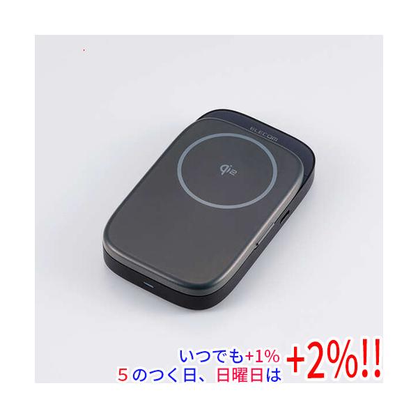 【商品名：】ELECOM Qi2スタンド付きドッキングステーション DST-Q040BPGY グレー　／　【商品状態：】新品　／　【検索用キーワード：】≪エレコム USBハブ≫ DST-Q040BPGY [グレー]　／　【型番：】DST-Q...
