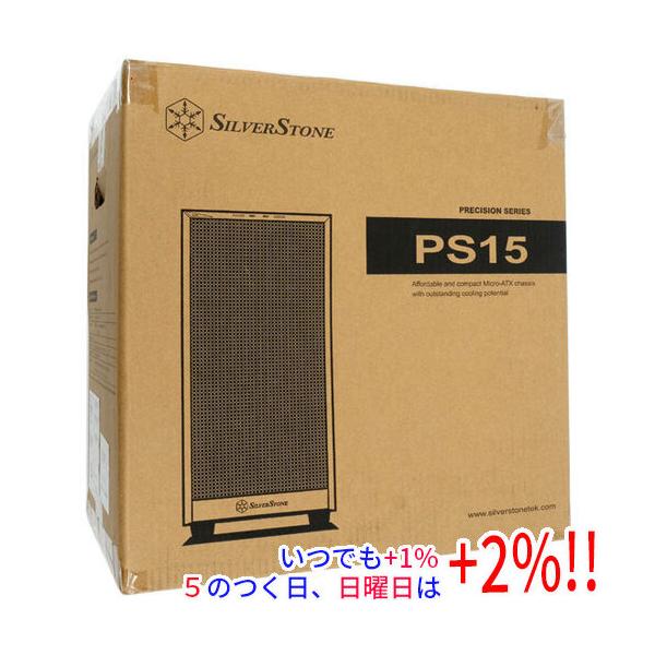 【商品名：】【新品(開封のみ)】 SILVERSTONE製 PCケース SST-PS15B-G　／　【商品状態：】新品未使用。開封のみの未使用品です。　／　【検索用キーワード：】≪即納≫ SST-PS15B-G　／　【型番：】SST-PS1...