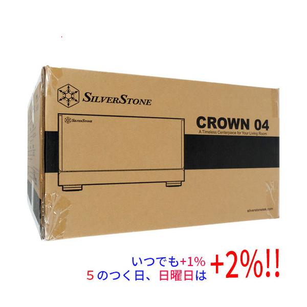 【商品名：】SILVERSTONE製 PCケース Crown 04 SST-CW04TB　／　【商品状態：】新品　／　【検索用キーワード：】 Crown 04 SST-CW04TB　／　【型番：】Crown 04 SST-CW04TB　／　