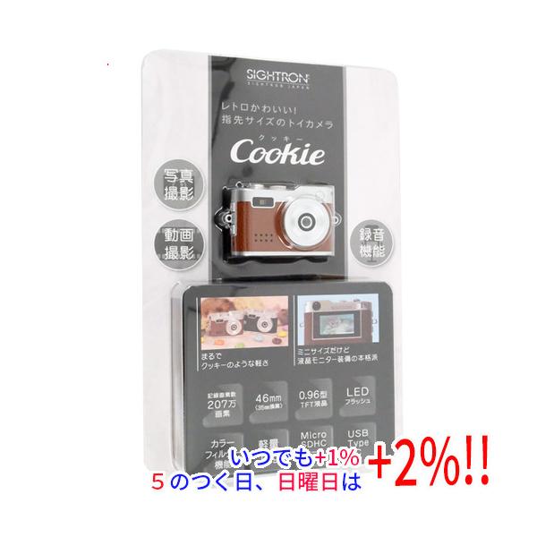 【商品名：】SIGHTRON ミニデジタルトイカメラ Cookie NOA0003 チョコ　／　【商品状態：】新品です。　／　【検索用キーワード：】 Cookie NOA0003 [チョコ]　／　【型番：】 Cookie NOA0003 [...
