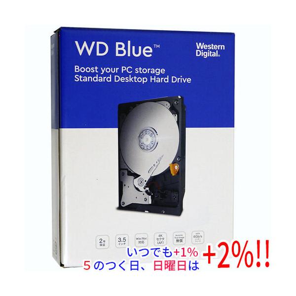 【商品名：】Western Digital製HDD WD20EZBX 2TB SATA600 7200　／　【商品状態：】新品。　／　【検索用キーワード：】≪ウエスタンデジタル ハードディスク WESTERN DIGITAL 3.5インチ≫...