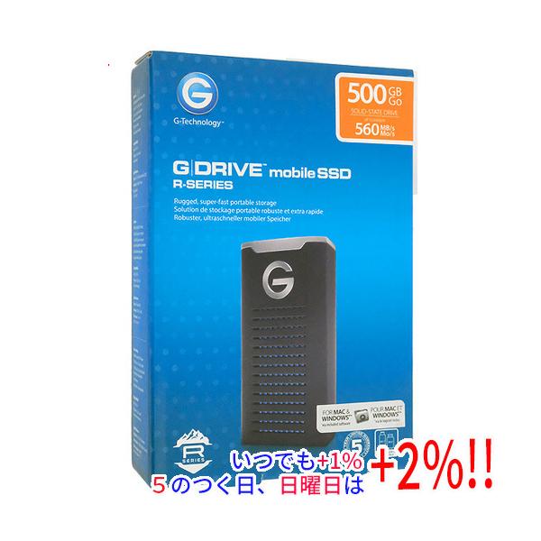 【商品名：】HGST G-DRIVE mobile SSD R-Series 500GB 0G06052　／　【商品状態：】新品　／　【検索用キーワード：】≪即納≫ G-DRIVE mobile SSD R-Series 500GB 0G0...