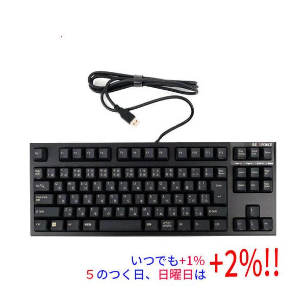 【商品名：】【新品(開封のみ・箱きず・やぶれ)】 東プレ キーボード REALFORCE R3S R3SC11 ブラック/ブラック　／　【商品状態：】新品未使用。開封のみの未使用品です。 ／／（訳あり理由）／※外箱に破れや潰れ等の傷み、もし...