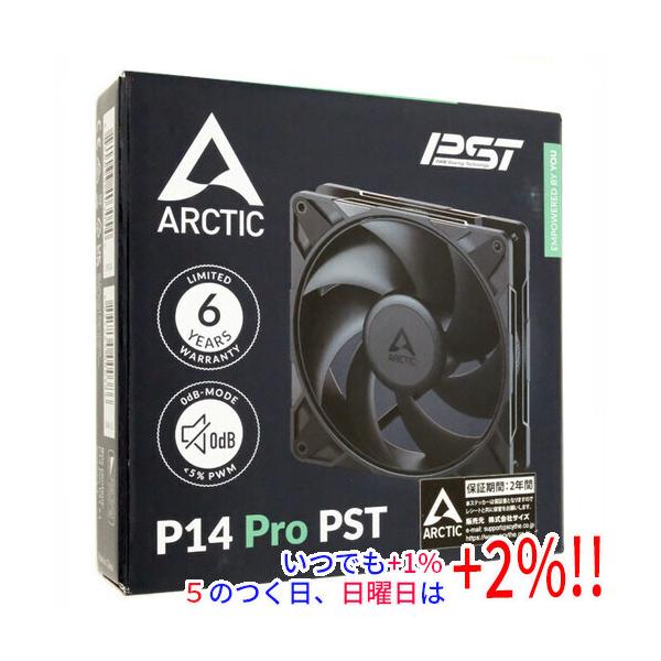 【商品名：】ARCTIC P14 Pro PST ACFAN00314A [Black]　／　【商品状態：】新品　／　【検索用キーワード：】≪冷却 ファンクーラーマスター ケースファン 即納≫ P14 Pro PST ACFAN00314A...