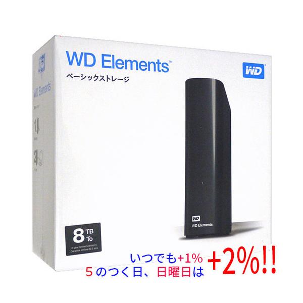 【商品名：】【新品訳あり(箱きず・やぶれ)】 WesternDigital製 外付HD WD Elements Desktop WDBBKG0060HBK-JESN 6TB　／　【商品状態：】新品です。 ／／（訳あり理由）／※外箱に破れや潰...