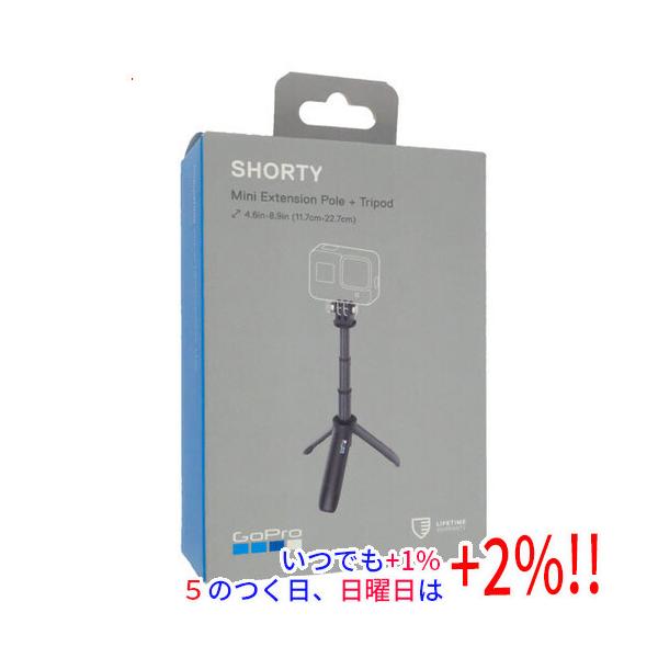 【商品名：】GoPro ショーティ (ミニ延長ポール+三脚) AFTTM-001　／　【商品状態：】新品　／　【検索用キーワード：】≪即納≫ AFTTM-001　／　【型番：】 AFTTM-001　／　【商品説明：】 Shorty は、携帯...