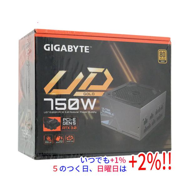 【商品名：】GIGABYTE ATX電源ユニット UD750GM PG5 GP-UD750GM PG5　／　【商品状態：】新品の商品です。　／　【検索用キーワード：】≪PC用電源 電源ユニット≫ UD750GM PG5 GP-UD750GM...