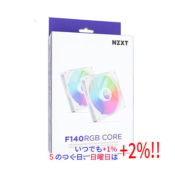 【商品名：】NZXT PCケースファン F140 RGB Core Twin Pack RF-C14DF-W1 ホワイト　／　【商品状態：】新品の商品です。　／　【検索用キーワード：】≪ファン≫ F140 RGB Core Twin Pac...