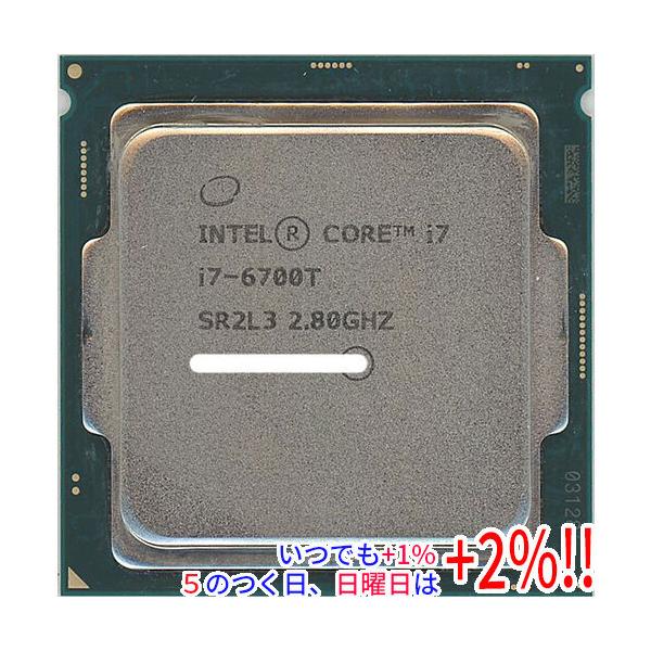 【商品名：】Core i7 6700T 2.8GHz LGA1151 SR2L3　／　【商品状態：】動作確認済みの中古品です。／ ／ ※中古品ですので、傷、汚れ等ある場合がございます。／ ご理解の上、ご検討お願いします。　／　【検索用キーワ...