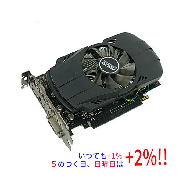 【商品名：】ASUSグラボ PH-GTX1050TI-4G PCIExp 4GB　／　【商品状態：】動作確認済みの中古品です。／ ／ ※中古品ですので、傷、汚れ等ある場合がございます。／ ご理解の上、ご検討お願いします。　／　【検索用キーワ...