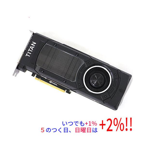【商品名：】ZOTAC製グラボ GeForce GTX TITAN ZT-90401-10P　／　【商品状態：】動作確認済みの中古品です。／※中古品のため、使用感や傷、汚れ等がある場合がございます。　／　【検索用キーワード：】≪ビデオカード...