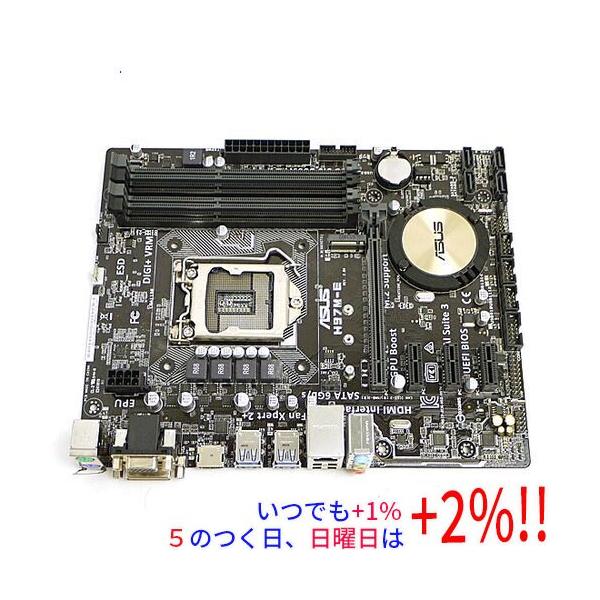 【商品名：】ASUS MicroATXマザーボード H97M-E LGA1150　／　【商品状態：】動作確認済の中古品です。／ ／ ※中古品ですので、傷、汚れ等ある場合がございます。ご理解の上、ご検討お願いします。　／　【検索用キーワード：...