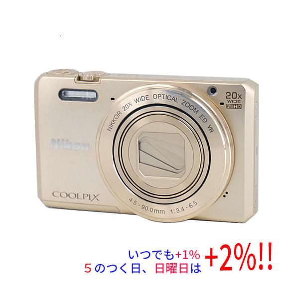 【商品名：】Nikon製 デジカメ COOLPIX S7000 ゴールド/1602万画素　／　【商品状態：】動作確認済の中古品です。／ ／ ※中古品ですので、傷、汚れ等ある場合がございます。ご理解の上、ご検討お願いします。　／　【検索用キー...