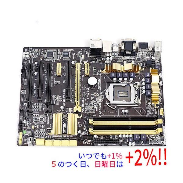 【商品名：】ASUS製 ATXマザーボード Z87-A LGA1150　／　【商品状態：】動作確認済みの中古品です。／／※中古品ですので、傷、汚れ等ある場合がございます。／ご理解の上、ご検討お願いします。　／　【検索用キーワード：】≪ASU...