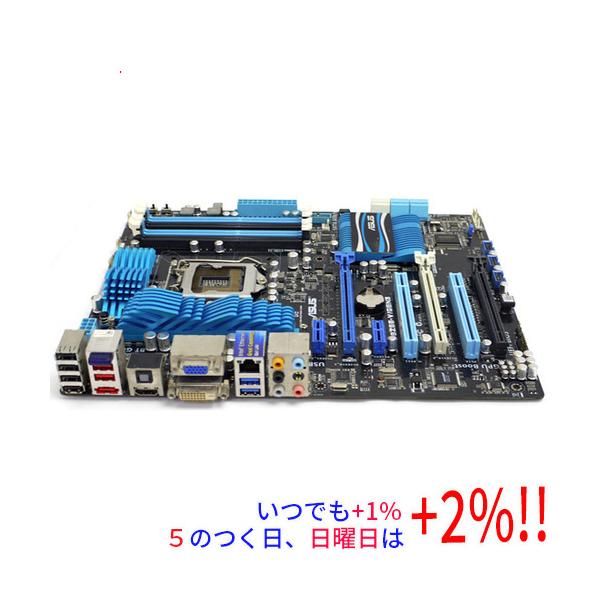 【商品名：】ASUS製 ATXマザーボード P8Z68-V/GEN3 LGA1155　／　【商品状態：】動作確認済みの中古品です。／ ※中古品ですので、傷、汚れ等ある場合がございます。　／　【検索用キーワード：】≪ASUSTeK アサス ア...