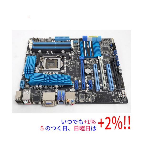 【商品名：】ASUS製 ATXマザーボード P8Z68-V PRO LGA1155　／　【商品状態：】動作確認済みの中古品です。／ ※中古品ですので、傷、汚れ等ある場合がございます。　／　【検索用キーワード：】≪ASUSTeK アサス アス...