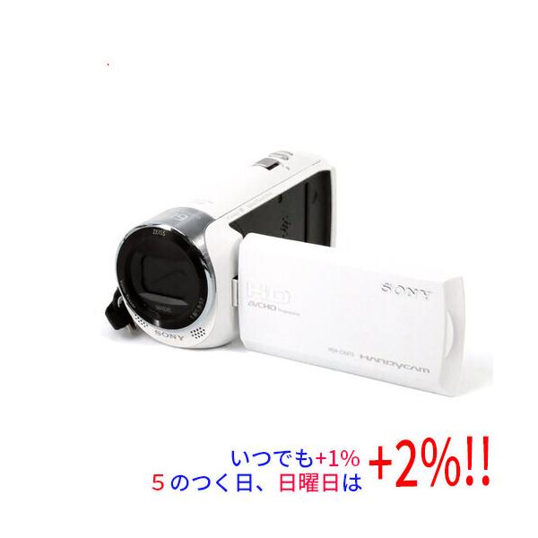 【商品名：】SONY デジタルHDビデオカメラ HANDYCAM HDR-CX470/W　／　【商品状態：】動作確認済みの中古品です。／ ／ ※中古品ですので、傷、汚れ等ある場合がございます。／ ご理解の上、ご検討お願いします。　／　【検索...