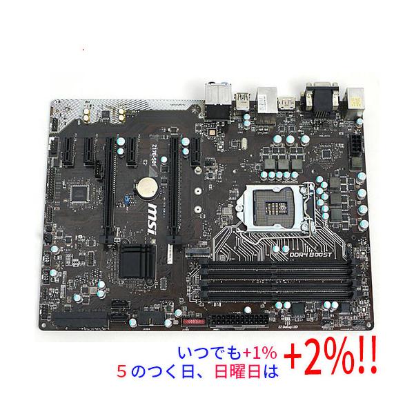 【商品名：】MSI製 ATXマザーボード Z170-S01 LGA1151　／　【商品状態：】動作確認済みの中古品です。／ ／ ※中古品ですので、傷、汚れ等ある場合がございます。／ ご理解の上、ご検討お願いします。　／　【検索用キーワード：...