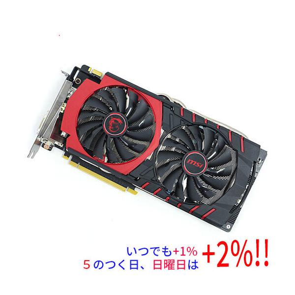 【商品名：】MSI製グラボ GTX 980TI GAMING 6G PCIExp 6GB　／　【商品状態：】動作確認済みの中古品です。／ ／ ※中古品ですので、傷、汚れ等ある場合がございます。／ ご理解の上、ご検討お願いします。　／　【検索...