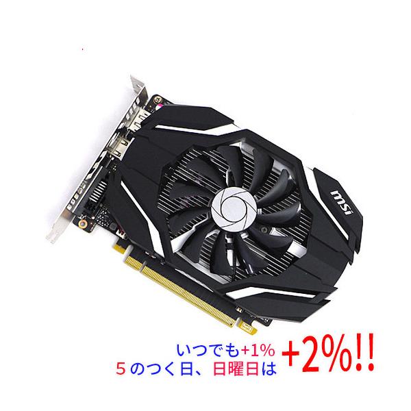 【商品名：】MSI製グラボ GeForce GTX 1050 Ti 4G OCV1 PCIExp 4GB　／　【商品状態：】動作確認済みの中古品です。／ ／ ※中古品ですので、傷、汚れ等ある場合がございます。／ ご理解の上、ご検討お願いしま...