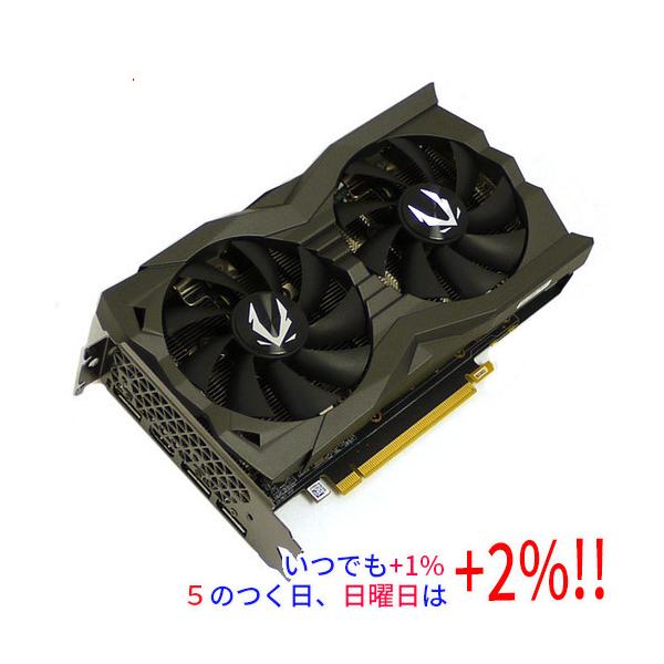 【商品名：】ZOTAC製グラボ GAMING GeForce RTX 2060 ZT-T20600H-10M PCIExp 6GB　／　【商品状態：】動作確認済みの中古品です。／ ／ ※中古品ですので、傷、汚れ等ある場合がございます。／ ご...
