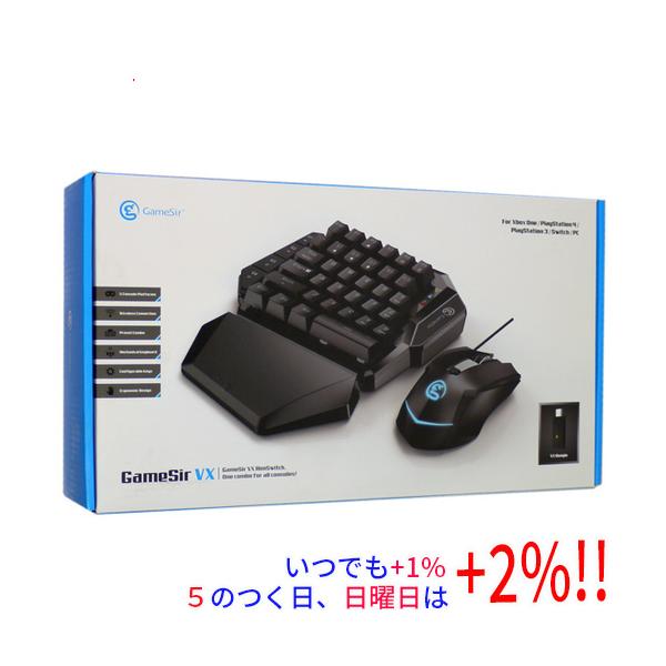 【商品名：】GameSir ゲーミングキーボード＆マウス GameSir VX AimSwitch 元箱あり　／　【商品状態：】動作確認済みの中古品です。／ ／ ※中古品ですので、傷、汚れ等ある場合がございます。／ ご理解の上、ご検討お願い...