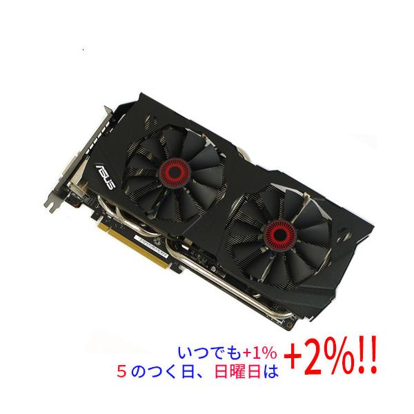 【商品名：】ASUS製グラボ STRIX-GTX980-DC2-4GD5 PCIExp 4GB　／　【商品状態：】動作確認済の中古品です。／ ／ ※中古品ですので、傷、汚れ等ある場合がございます。ご理解の上、ご検討お願いします。　／　【検索...