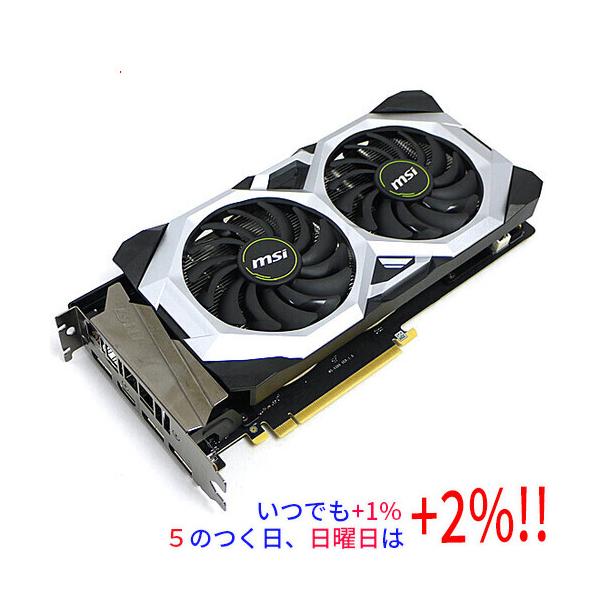 【商品名：】MSI製グラボ GeForce RTX 2070 SUPER VENTUS GP PCIExp 8GB　／　【商品状態：】動作確認済の中古品です。／ ／ ※中古品ですので、傷、汚れ等ある場合がございます。ご理解の上、ご検討お願い...