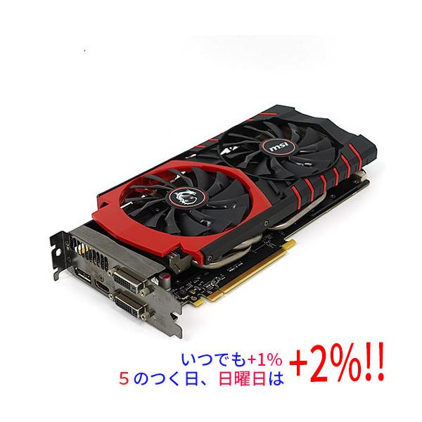 【商品名：】MSI製グラボ GTX 970 GAMING 4G MGSV PCIExp 4GB　／　【商品状態：】動作確認済みの中古品です。／ ／ ※中古品ですので、傷、汚れ等ある場合がございます。／ ご理解の上、ご検討お願いします。　／　...