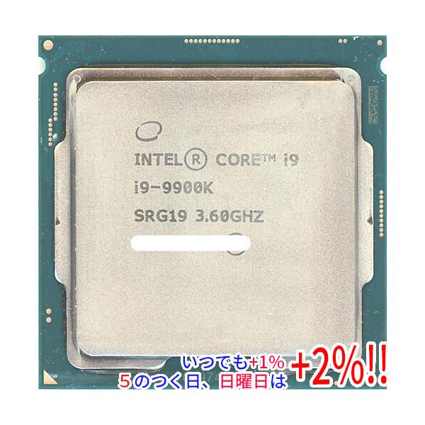 【商品名：】Core i9 9900K 3.6GHz LGA1151 95W SRG19　／　【商品状態：】動作確認済みの中古品です。／ ／ ※中古品ですので、傷、汚れ等ある場合がございます。／ ご理解の上、ご検討お願いします。　／　【検索...