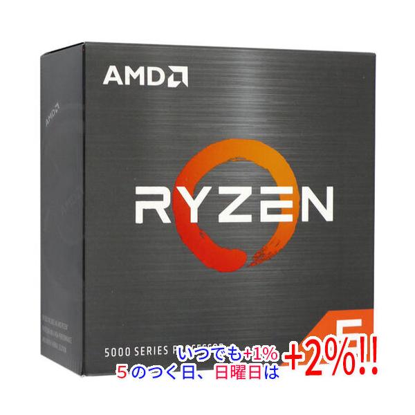 【商品名：】AMD Ryzen 5 5600X 100-000000065 4.6GHz Socket AM4 元箱あり　／　【商品状態：】 動作確認済の中古品です。／ ／ ※中古品ですので、傷、汚れ等ある場合がございます。ご理解の上、ご検...