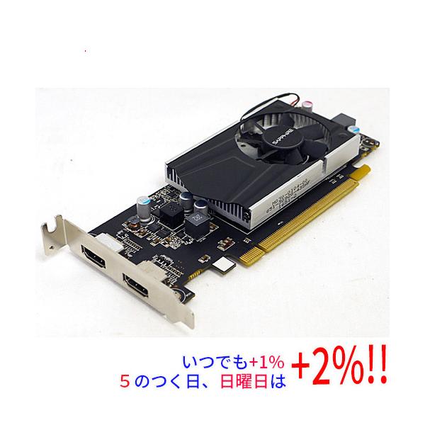 【商品名：】SAPPHIRE R7 240 2G DDR3 PCI-E DUAL HDMI LP WITH BOOST(UEFI) 111216-08　／　【商品状態：】動作確認済みの中古品です。／ ／ ※中古品ですので、傷、汚れ等ある場合...