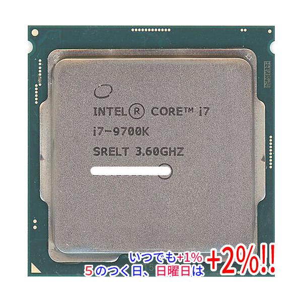 【商品名：】Core i7 9700K 3.6GHz LGA1151 95W SRELT　／　【商品状態：】動作確認済みの中古品です。／ ／ ※中古品ですので、傷、汚れ等ある場合がございます。／ ご理解の上、ご検討お願いします。　／　【検索...