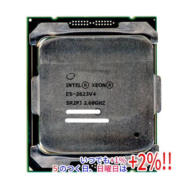 【商品名：】Xeon E5-2623 v4 2.6GHz 85W LGA2011-3 SR2PJ　／　【商品状態：】動作確認済の中古品です。／ ／ ※中古品ですので、傷、汚れ等ある場合がございます。ご理解の上、ご検討お願いします。　／　【検...