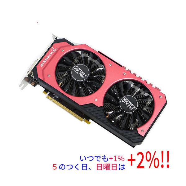 【商品名：】PALIT GeForce GTX 960 JetStream NE5X960H1041-2061J PCIExp 2GB　／　【商品状態：】動作確認済みの中古品です。／ ／ ※中古品ですので、傷、汚れ等ある場合がございます。／...