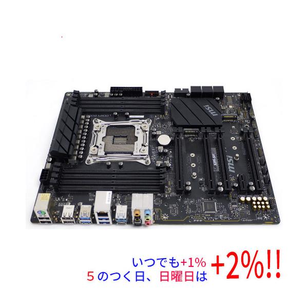 【商品名：】MSI製 ATXマザーボード X299-S01 LGA2066　／　【商品状態：】動作確認済の中古品です。／ ／ ※中古品ですので、傷、汚れ等ある場合がございます。ご理解の上、ご検討お願いします。　／　【検索用キーワード：】≪エ...