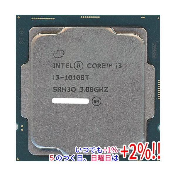 【商品名：】Core i3 10100T 3.8GHz 6M LGA1200 35W SRH3Q　／　【商品状態：】動作確認済みの中古品です。／ ／ ※中古品ですので、傷、汚れ等ある場合がございます。／ ご理解の上、ご検討お願いします。　／...