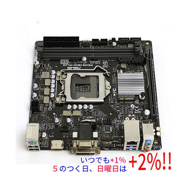 【商品名：】ASUS Mini-ITXマザーボード PRIME H310I-PLUS LGA1151　／　【商品状態：】動作確認済みの中古品です。／ ／ ※中古品ですので、傷、汚れ等ある場合がございます。／ ご理解の上、ご検討お願いします。...