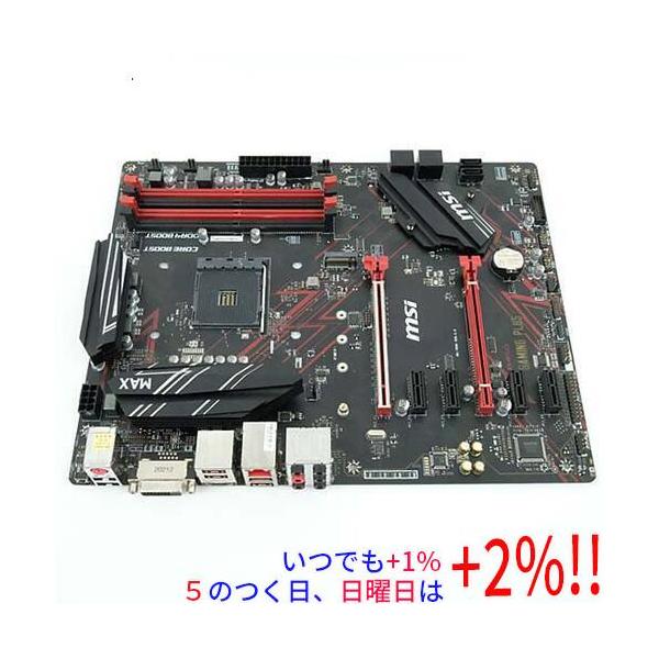 【商品名：】MSI製 ATXマザーボード B450 GAMING PLUS SocketAM4　／　【商品状態：】動作確認済みの中古品です。／ ／ ※中古品ですので、傷、汚れ等ある場合がございます。／ ご理解の上、ご検討お願いします。　／　...