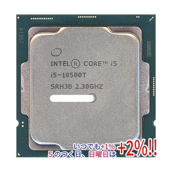 【商品名：】Core i5 10500T 2.3GHz 12M LGA1200 35W SRH3B　／　【商品状態：】動作確認済みの中古品です。／ ／ ※中古品ですので、傷、汚れ等ある場合がございます。／ ご理解の上、ご検討お願いします。　...