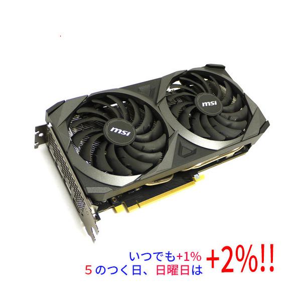 【商品名：】MSI製グラボ GeForce RTX 3070 VENTUS 2X OC PCIExp 8GB　／　【商品状態：】動作確認済みの中古品です。／ ／ ※中古品ですので、傷、汚れ等ある場合がございます。／ ご理解の上、ご検討お願い...