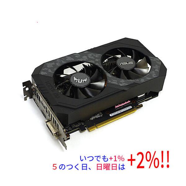 【商品名：】ASUS製グラボ TUF-GTX1660TI-O6G-GAMING PCIExp 6GB　／　【商品状態：】動作確認済の中古品です。／ ／ ※中古品ですので、傷、汚れ等ある場合がございます。ご理解の上、ご検討お願いします。　／　...