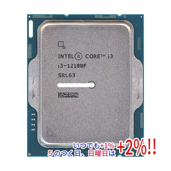 【商品名：】Core i3 12100F 3.3GHz 12M LGA1700 58W SRL63　／　【商品状態：】動作確認済みの中古品です。／ ／ ※中古品ですので、傷、汚れ等ある場合がございます。／ ご理解の上、ご検討お願いします。　...