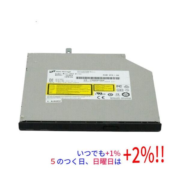 【商品名：】LGエレクトロニクス 内蔵型DVDドライブ GUD0N　／　【商品状態：】動作確認済みの中古品です。／※中古品のため、使用感や傷、汚れ等がある場合がございます。　／　【検索用キーワード：】≪DVDドライブ バルク≫ GUD0N　...
