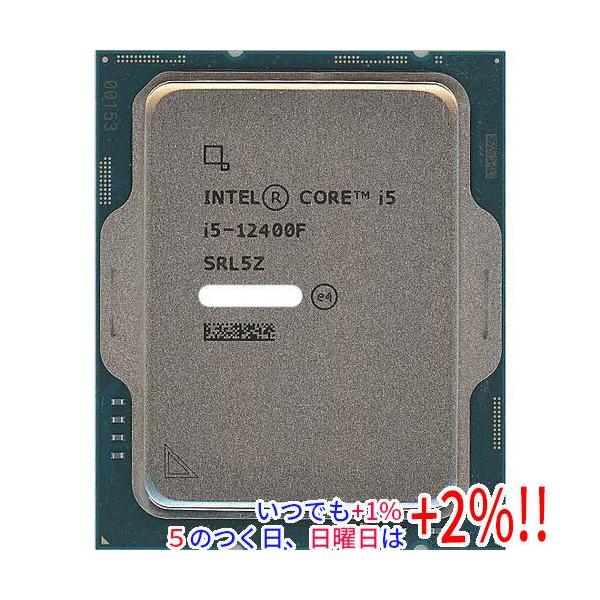 【商品名：】Core i5 12400F 2.5GHz LGA1700 65W SRL5Z　／　【商品状態：】動作確認済みの中古品です。／ ／ ※中古品ですので、傷、汚れ等ある場合がございます。／ ご理解の上、ご検討お願いします。　／　【検...