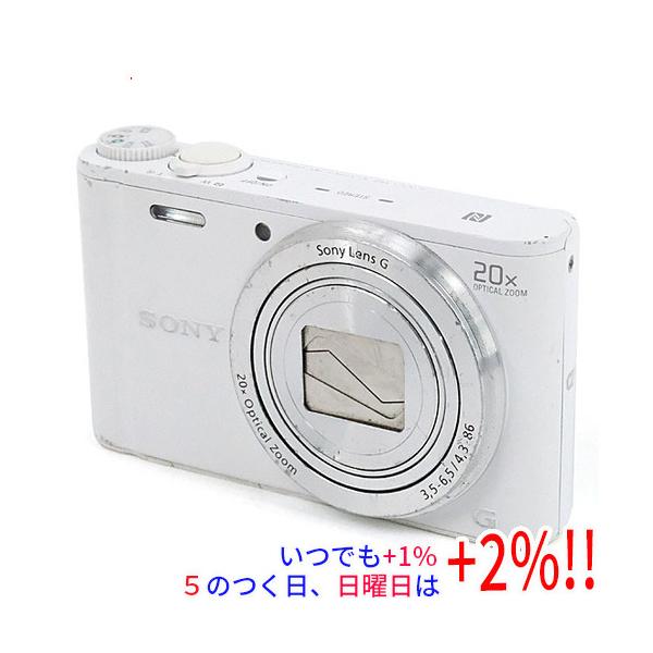 【商品名：】SONY製 Cyber-shot DSC-WX350 ホワイト/1820万画素 USBカバーなし・本体・液晶画面いたみ　／　【商品状態：】動作確認済の中古品です。／／※USBカバーはありません。／／※本体に割れ・キズ・汚れなどの...