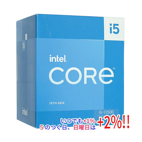 【商品名：】Core i5 13500 2.5GHz 24MB LGA1700 SRMBM 元箱あり　／　【商品状態：】動作確認済みの中古品です。／ ／ ※中古品ですので、傷、汚れ等ある場合がございます。／ ご理解の上、ご検討お願いします。...