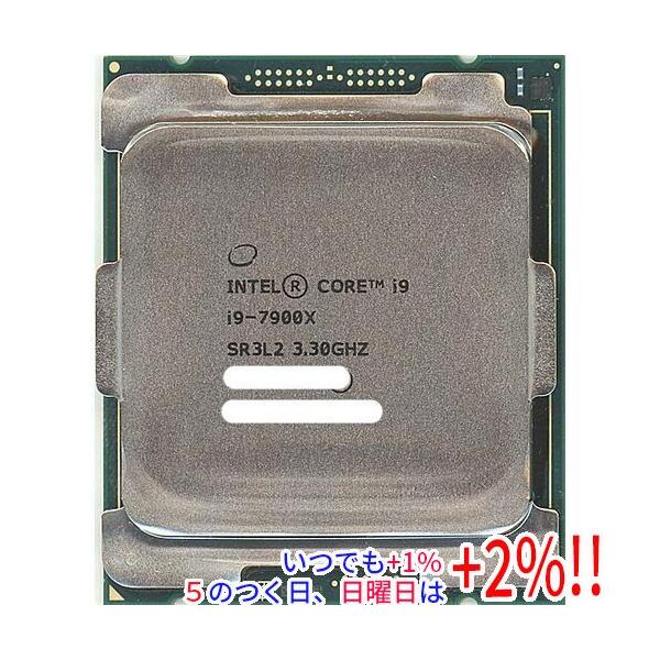 【商品名：】Core i9 7900X 3.3GHz LGA2066 140W SR3L2　／　【商品状態：】動作確認済の中古品です。／ ／ ※中古品ですので、傷、汚れ等ある場合がございます。ご理解の上、ご検討お願いします。　／　【検索用キ...